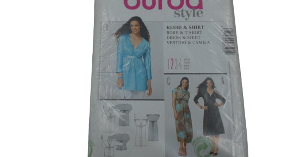 Φόρεμα Burda πατρον 7501