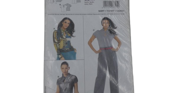 T-shirt Burda πατρον 7725